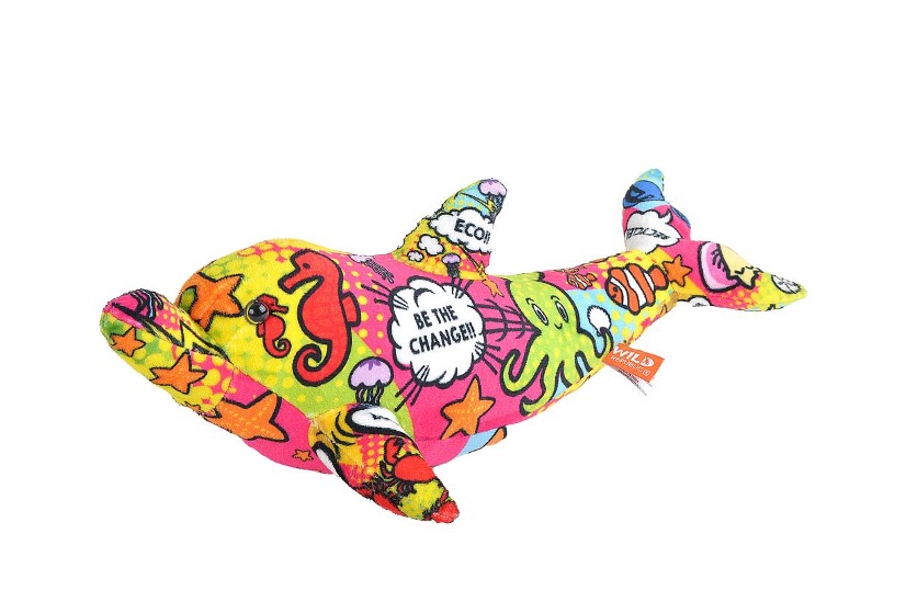 Wild Republic Message Dolphin – Unique Plush Dolphin for Aussie Kids